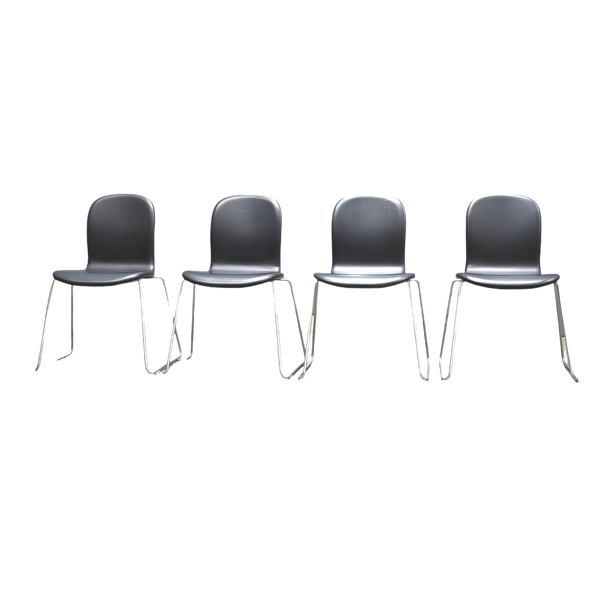 Cappellini Stackable Tate Chair in Black by Jasper Morrison – REHAUS
