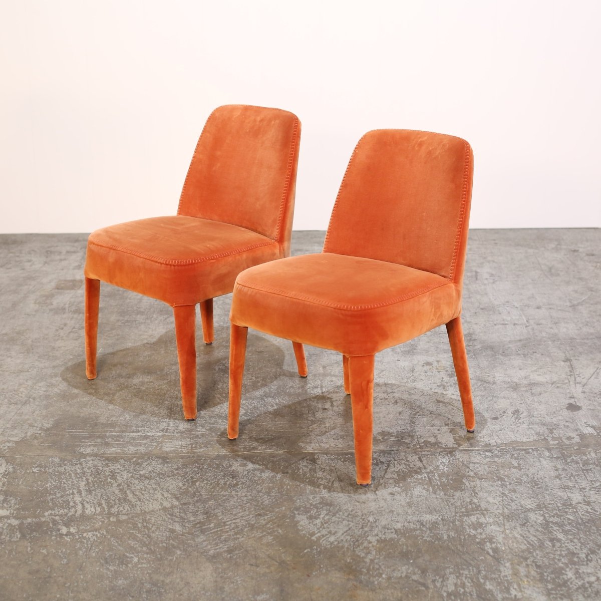 Maxalto Orange Febo Dining Chair by Antonio Citterio, Set of Two – REHAUS